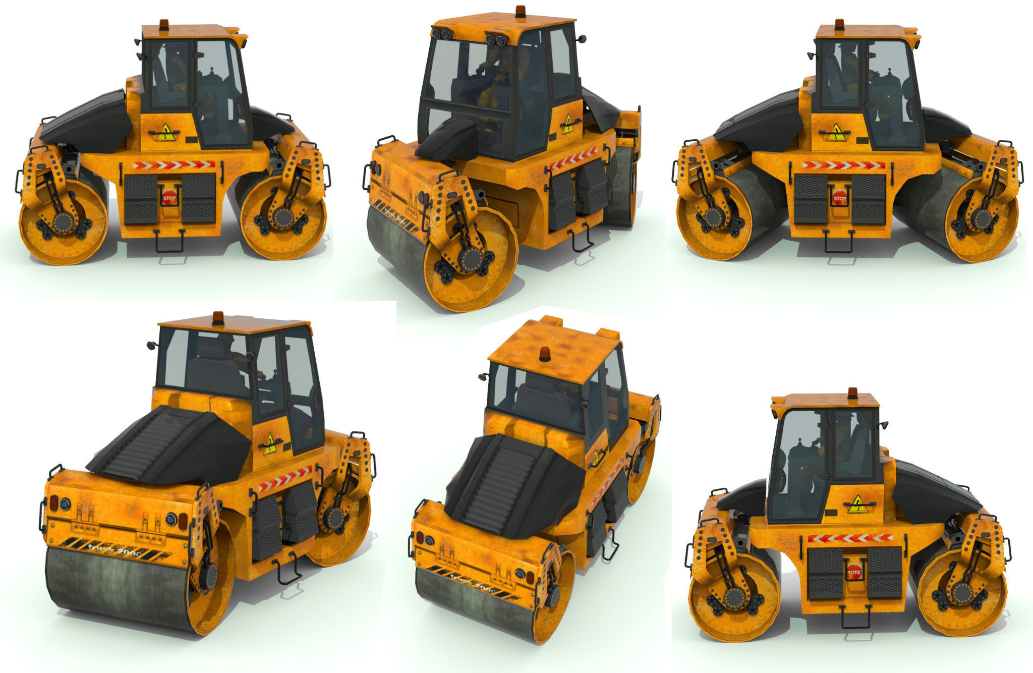 3D model Construction Vehicles Pack VR / AR / low-poly | CGTrader
