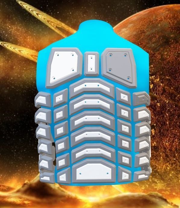 Body Armour 3 - Modular System 3D model | CGTrader