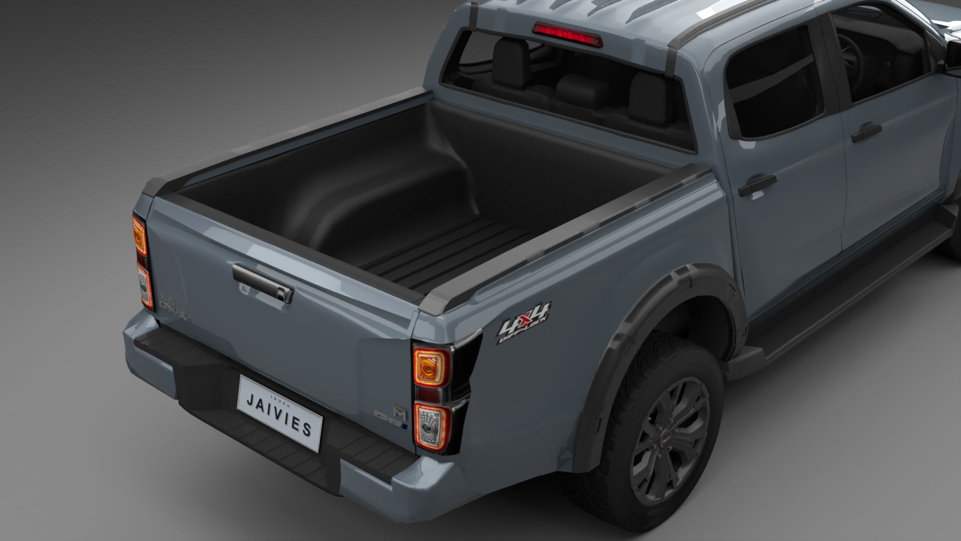 All New ISUZU D MAX 2022 3D model rigged | CGTrader
