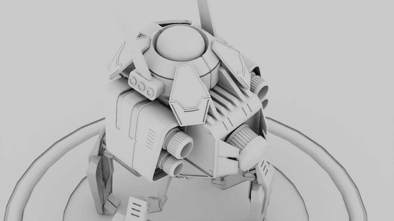 Spy Robot rigged - animated character 3D model animated rigged | CGTrader