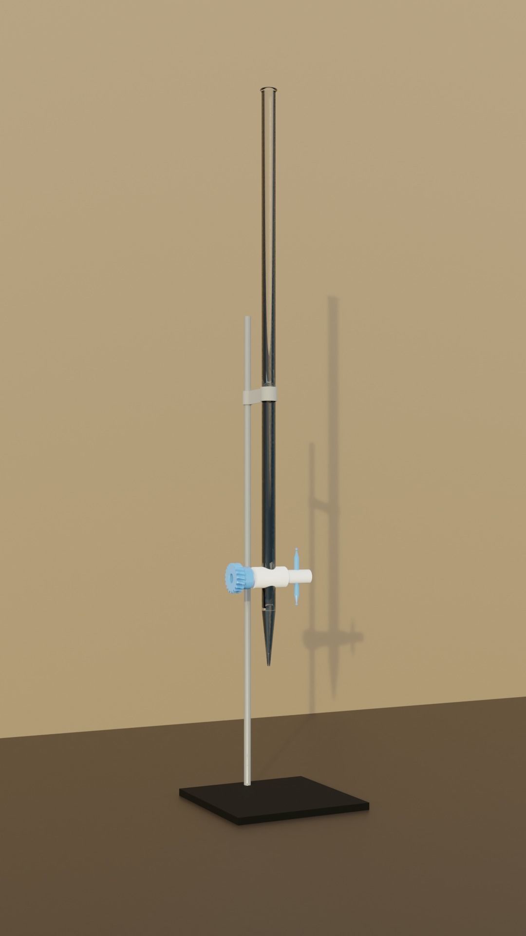 Burette Setup 3D model | CGTrader