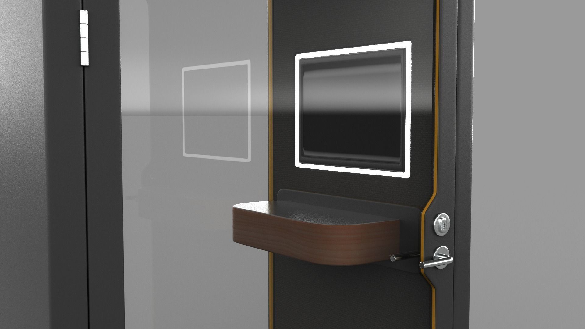 3D model Office Pod 3 VR / AR / low-poly | CGTrader