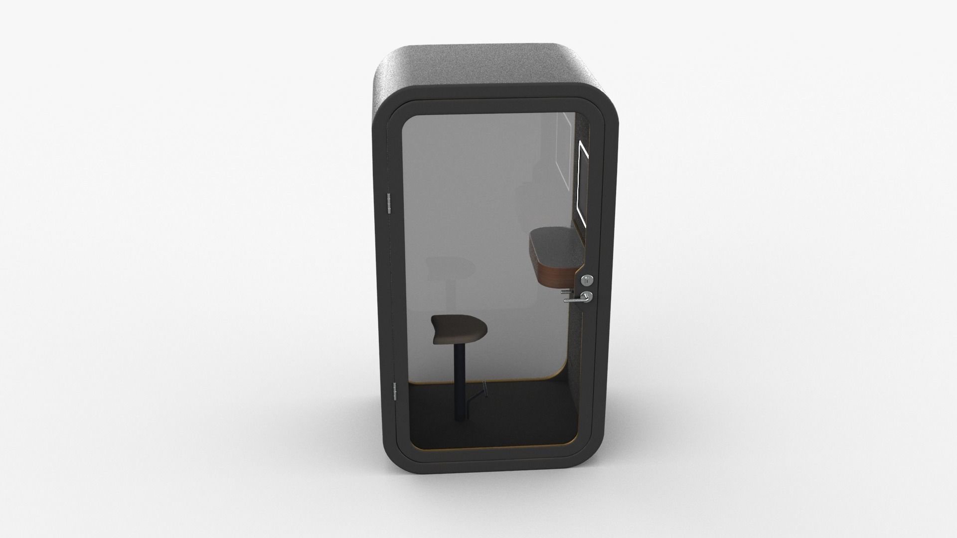 3D model Office Pod 3 VR / AR / low-poly | CGTrader