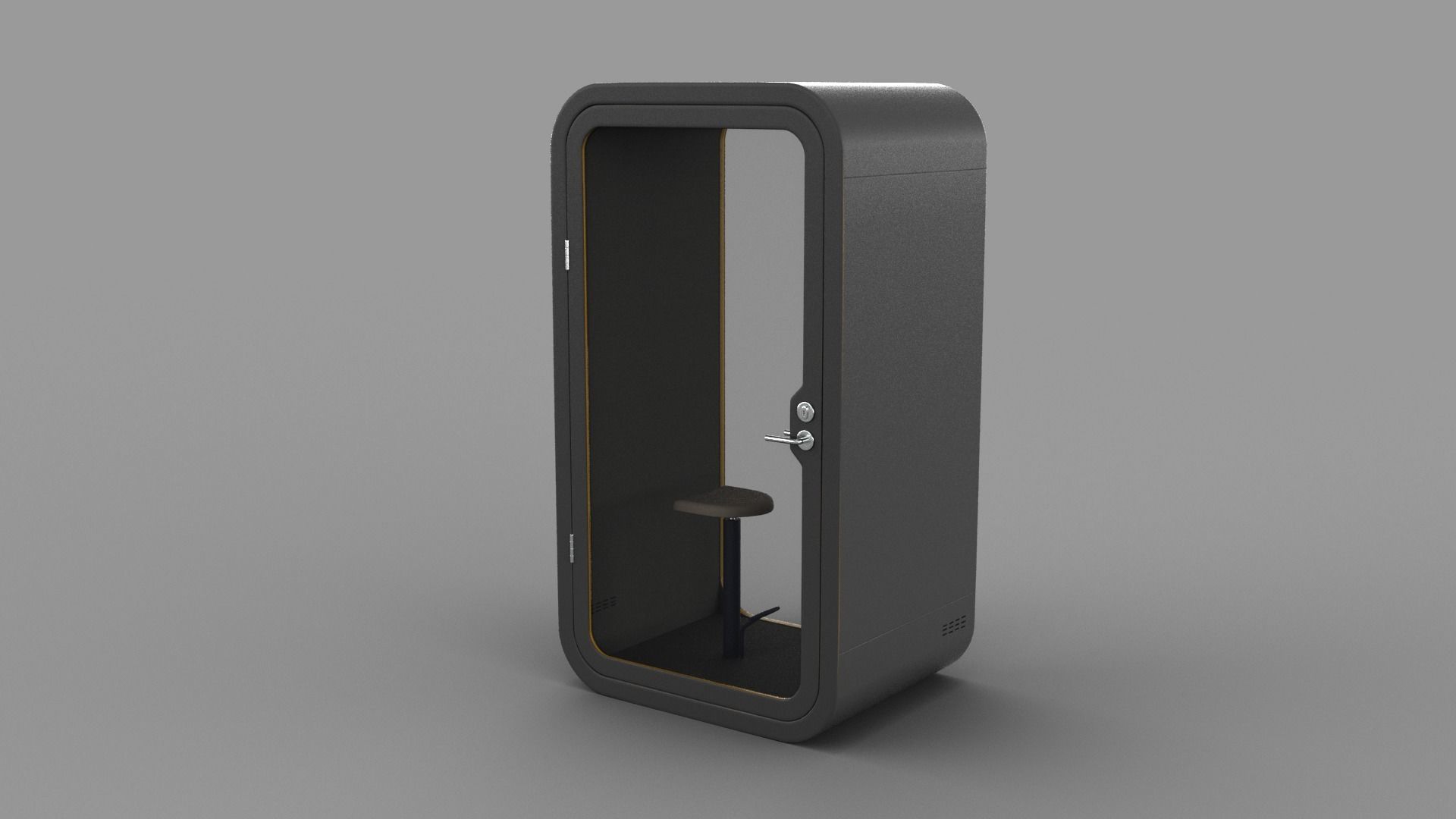 3D model Office Pod 3 VR / AR / low-poly | CGTrader