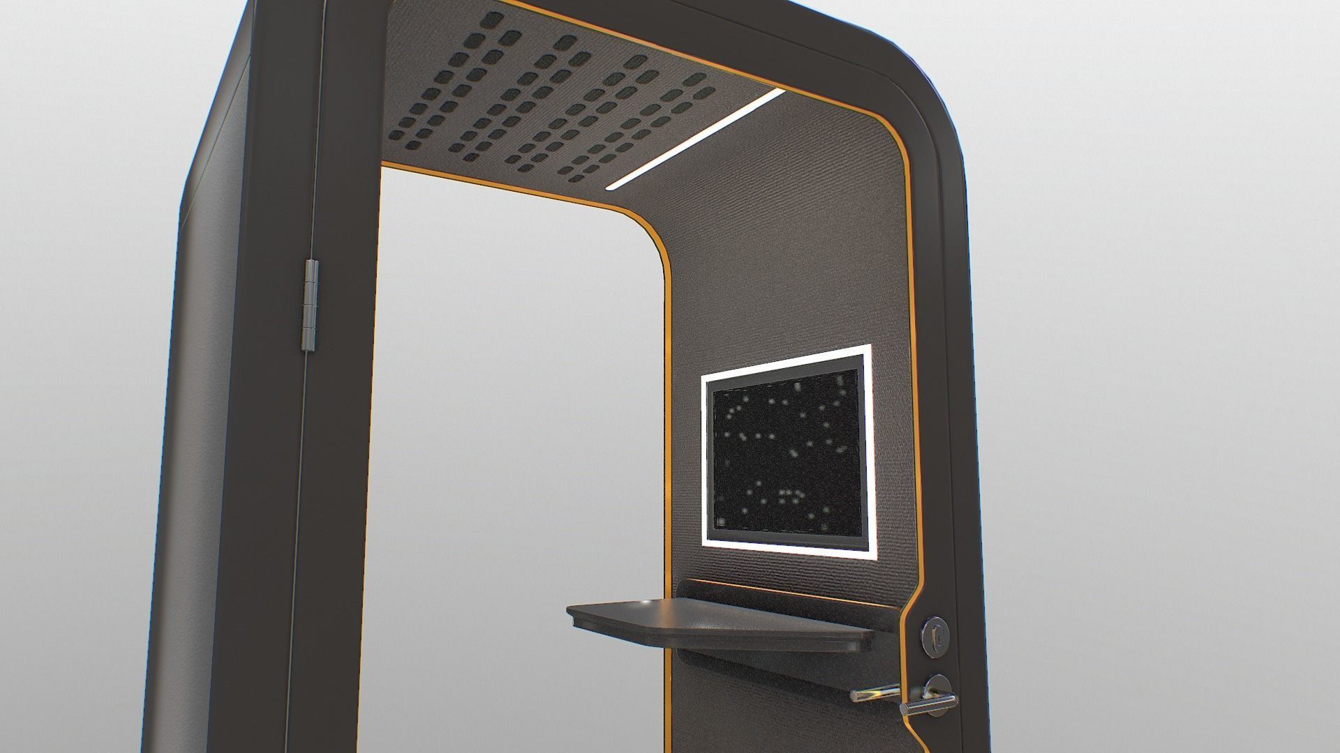 3D model Office Pod 3 VR / AR / low-poly | CGTrader