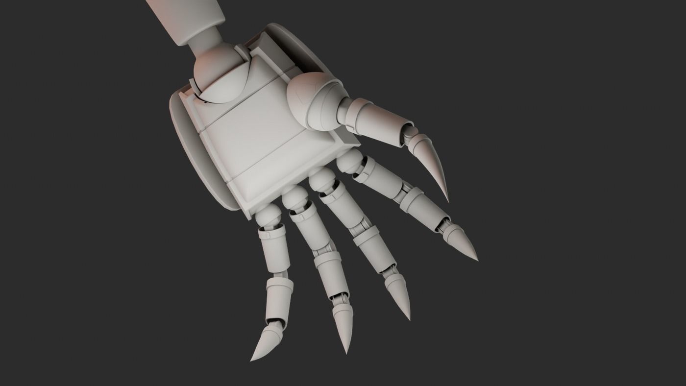 Metal Sonic RIG free 3D model rigged | CGTrader