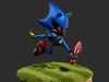 Metal Sonic RIG free 3D model rigged | CGTrader