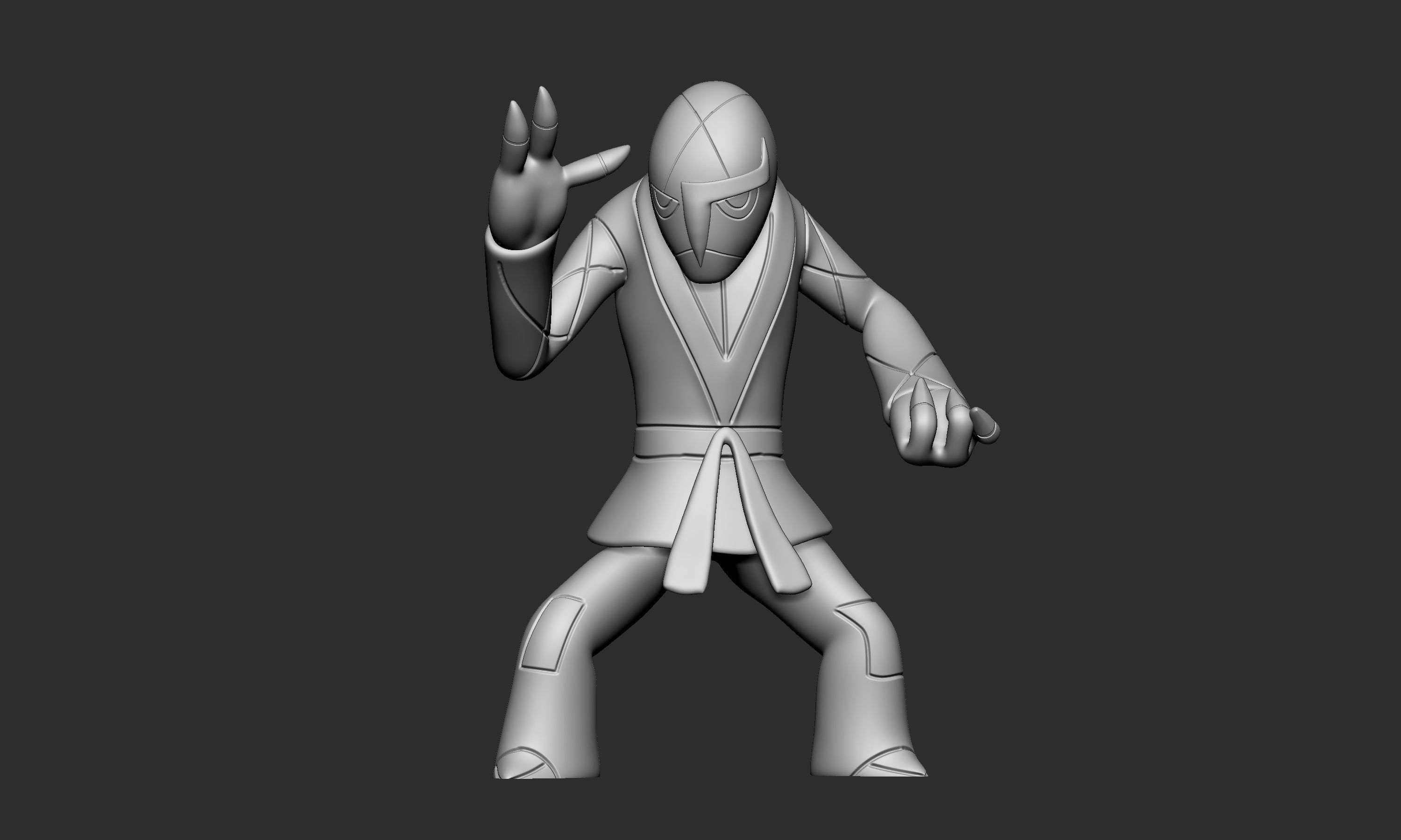 Pokemon - Sawk 3D model 3D printable | CGTrader