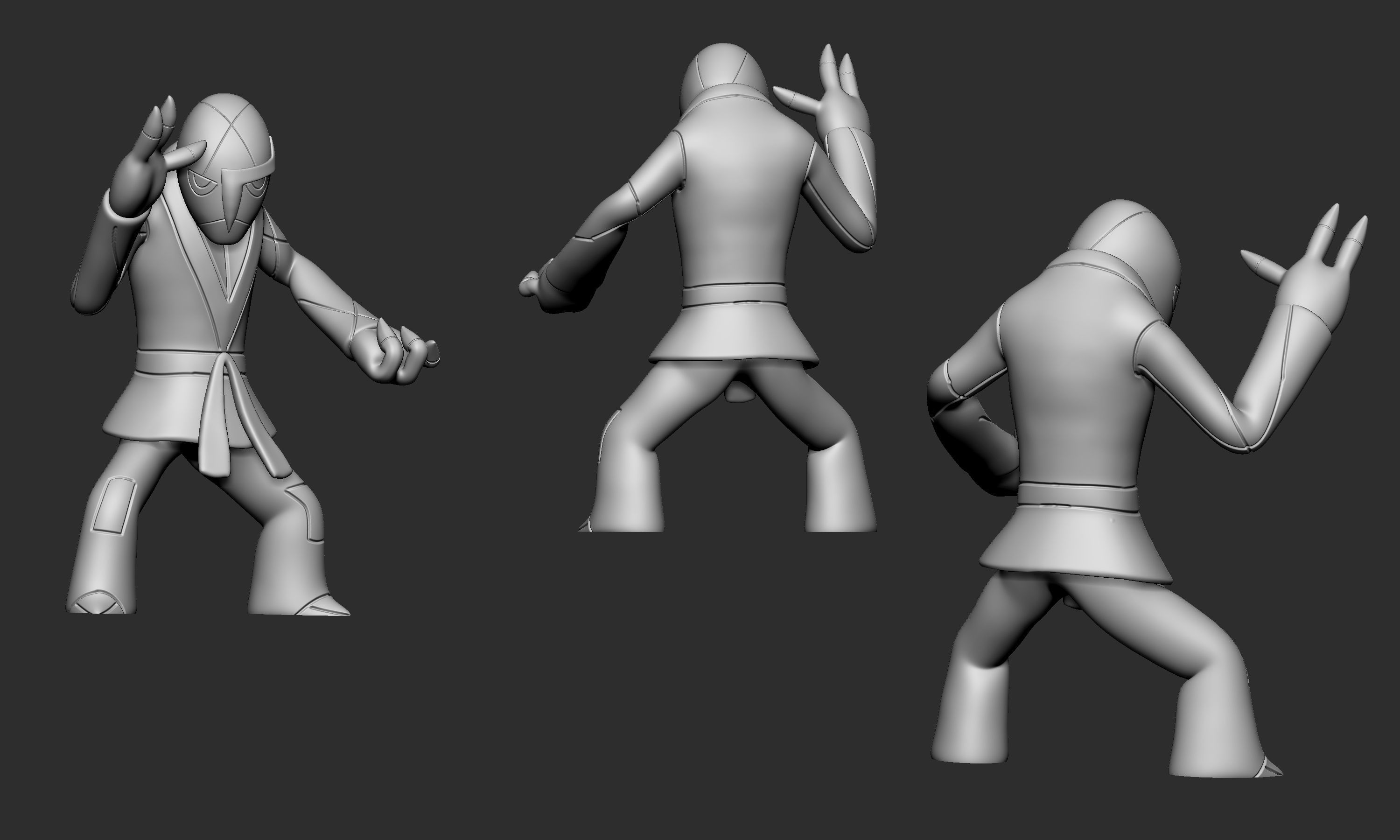 Pokemon - Sawk 3D model 3D printable | CGTrader