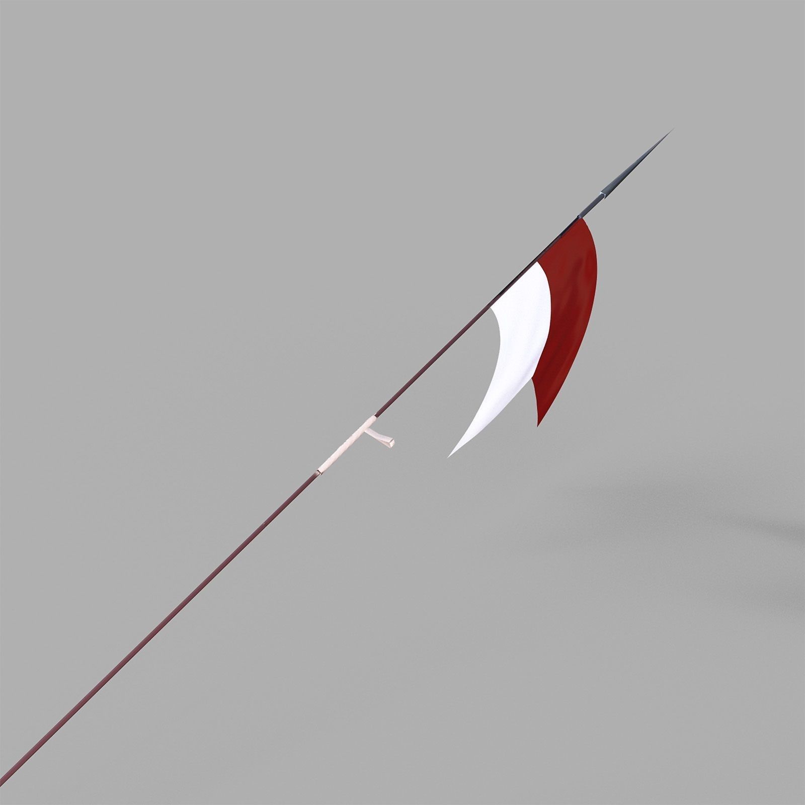 Napoleonic era horse cavalry Lance 3D model | CGTrader