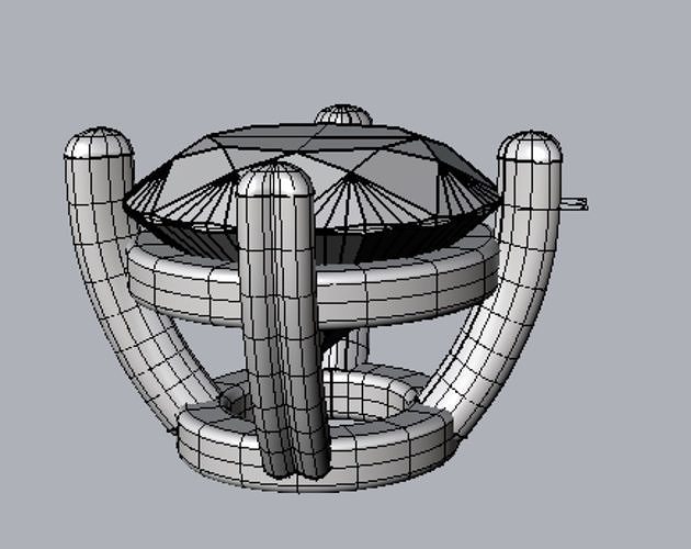 Jewelry setting free 3D model 3D printable | CGTrader