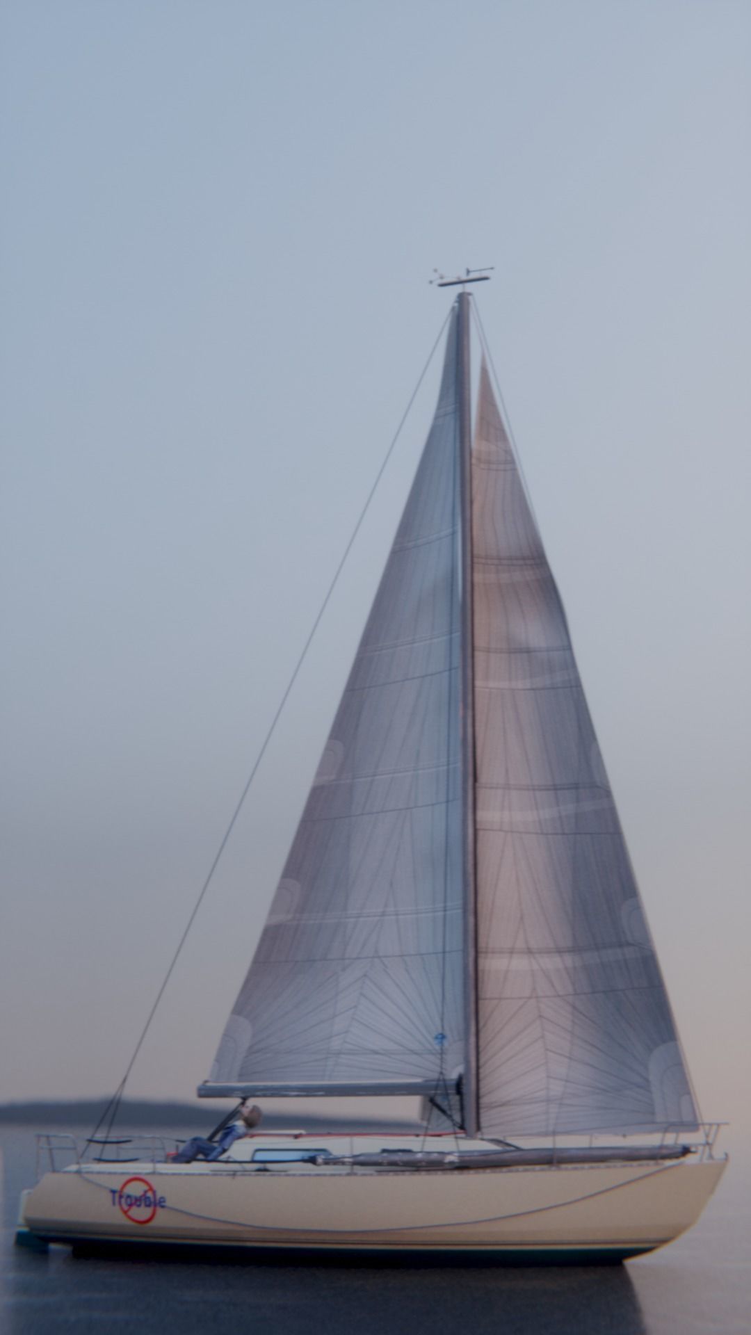 Sailing Yacht - Mumm 36 - Blender OBJ FBX 3D model rigged | CGTrader
