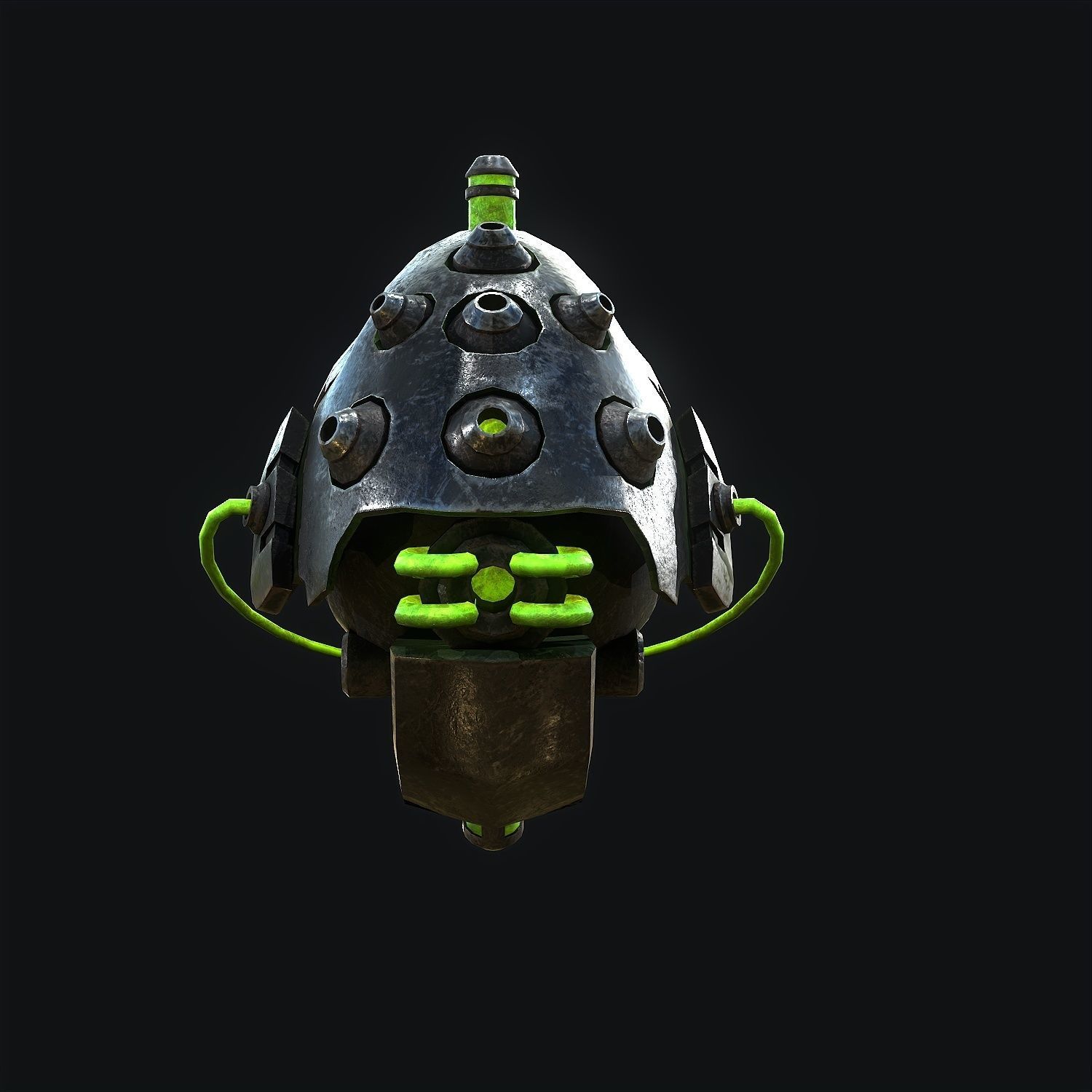 3D model Sci-Fi Poison Gun VR / AR / low-poly | CGTrader