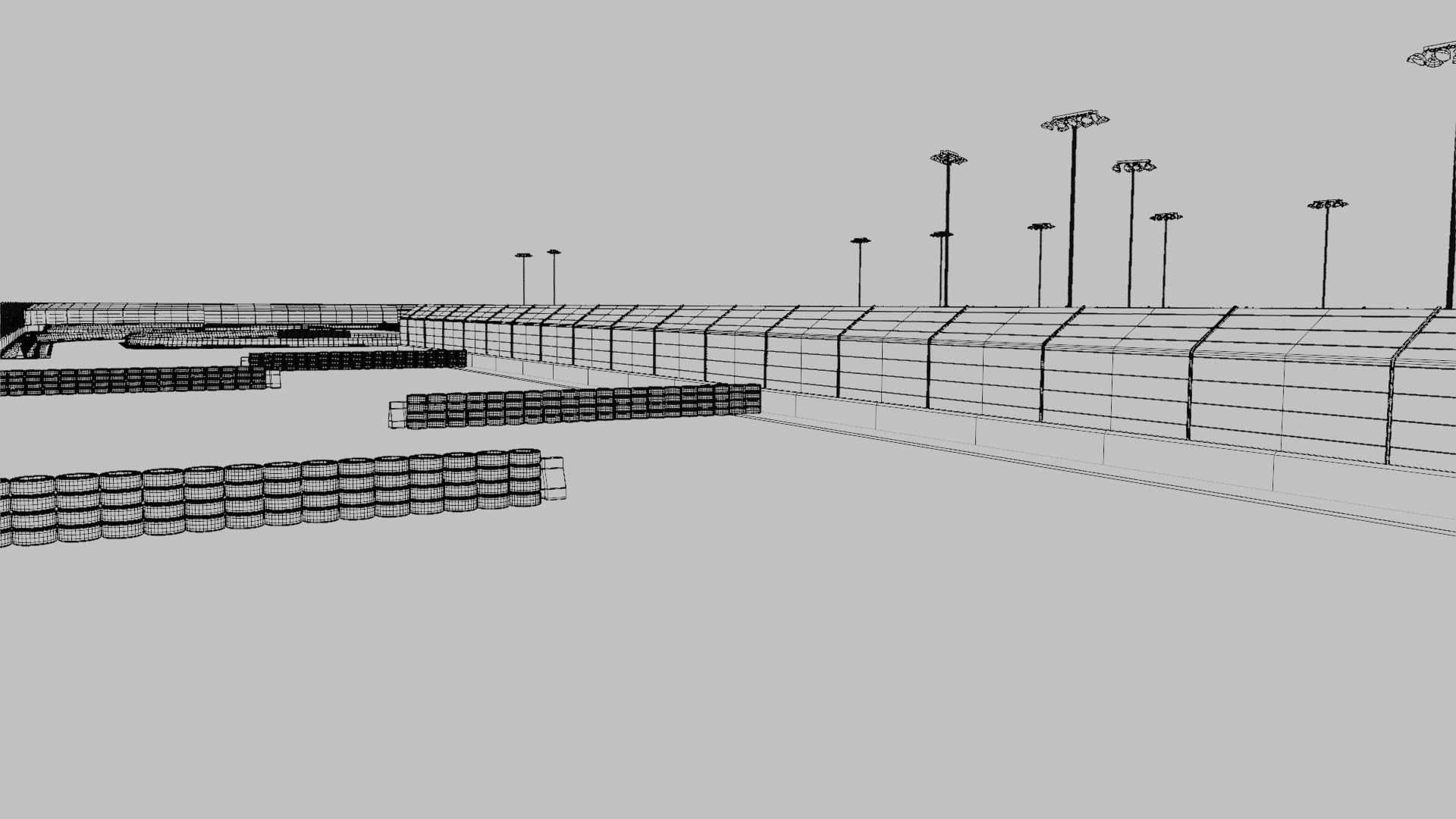 Drifting Race Track 3D model | CGTrader