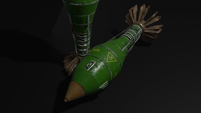war head bomb free VR / AR / low-poly 3D model | CGTrader