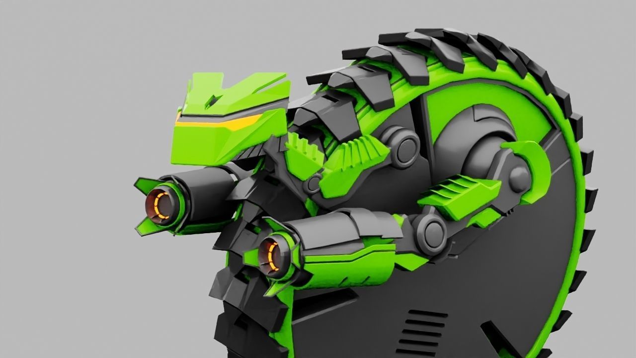 DRAGON BOT rigged - animated 3D model animated rigged | CGTrader