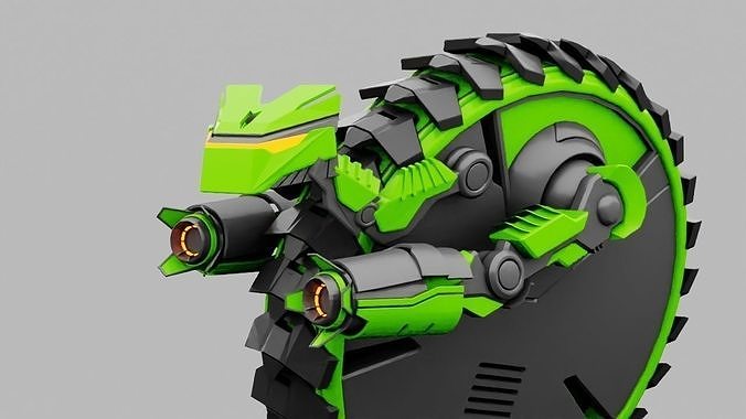 DRAGON BOT rigged - animated 3D model animated rigged | CGTrader