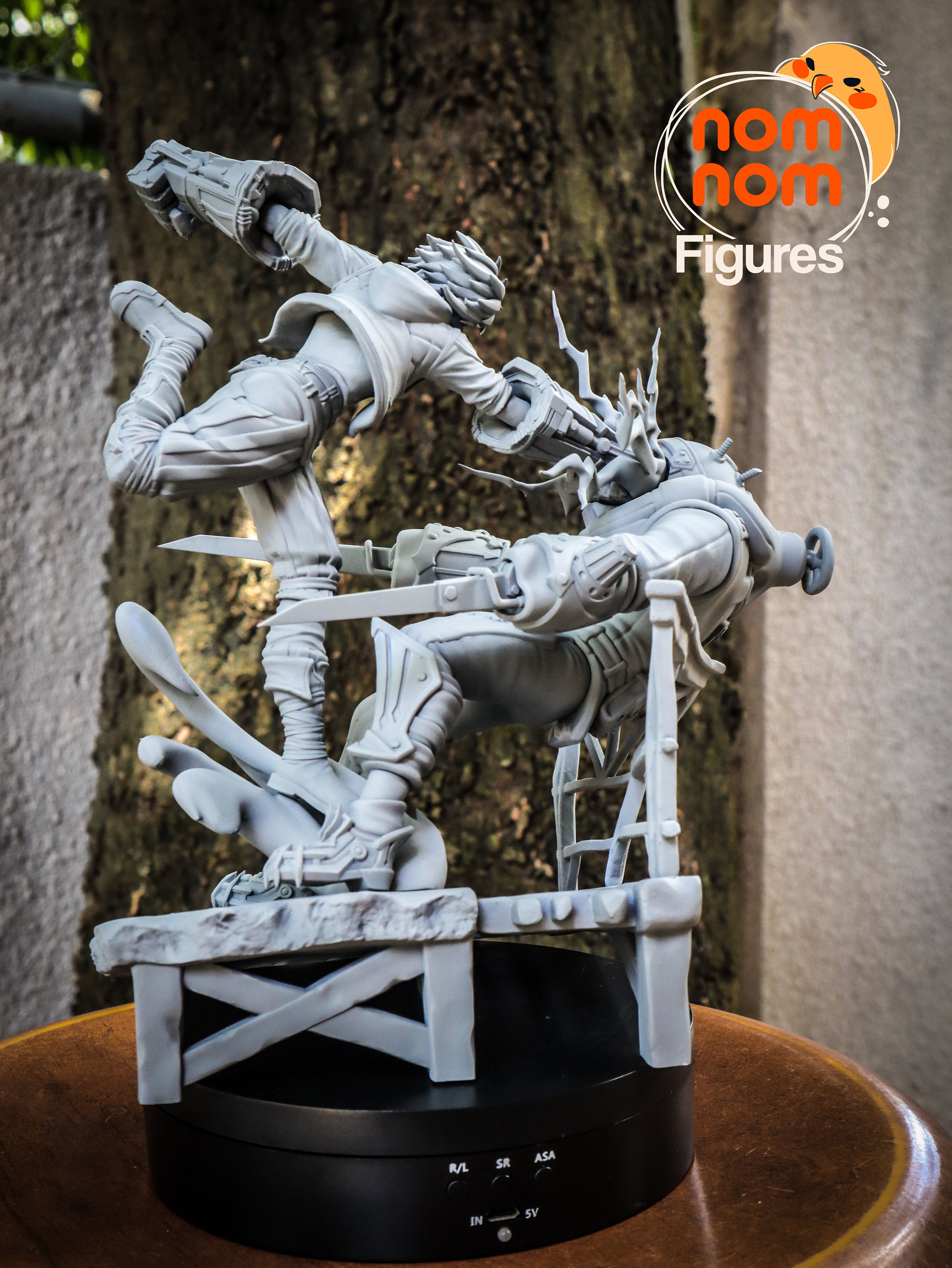 Vi vs Chemtank - Arcane Diorama 3D model 3D printable | CGTrader