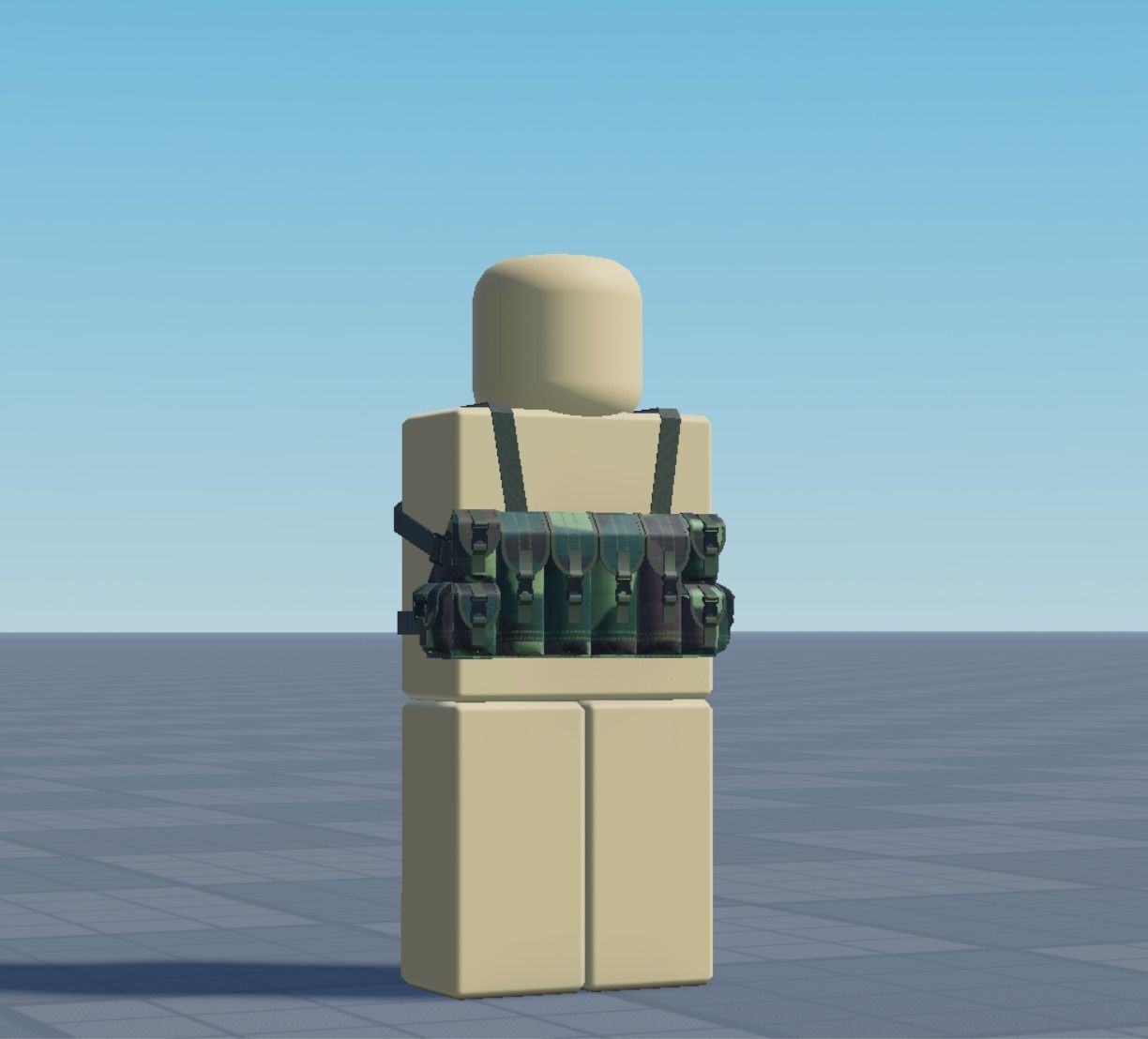 3D model PAVN K15 Chest Rig - ROBLOX version VR / AR / low-poly | CGTrader