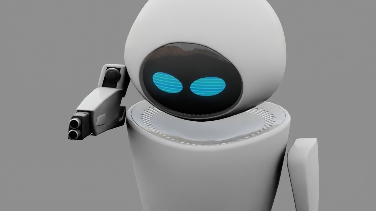 EVE android rigged - animated 3D model animated rigged | CGTrader