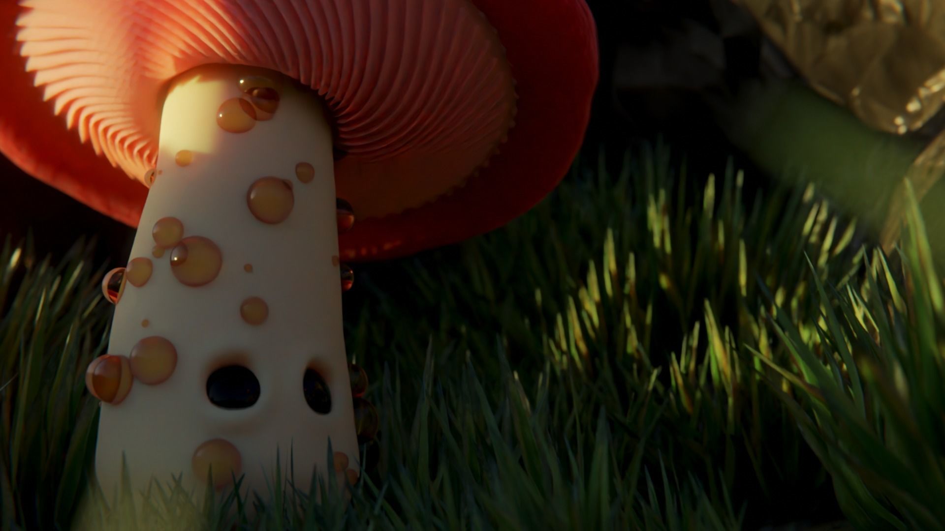 3D model Animated Mushroom Character VR / AR / low-poly | CGTrader