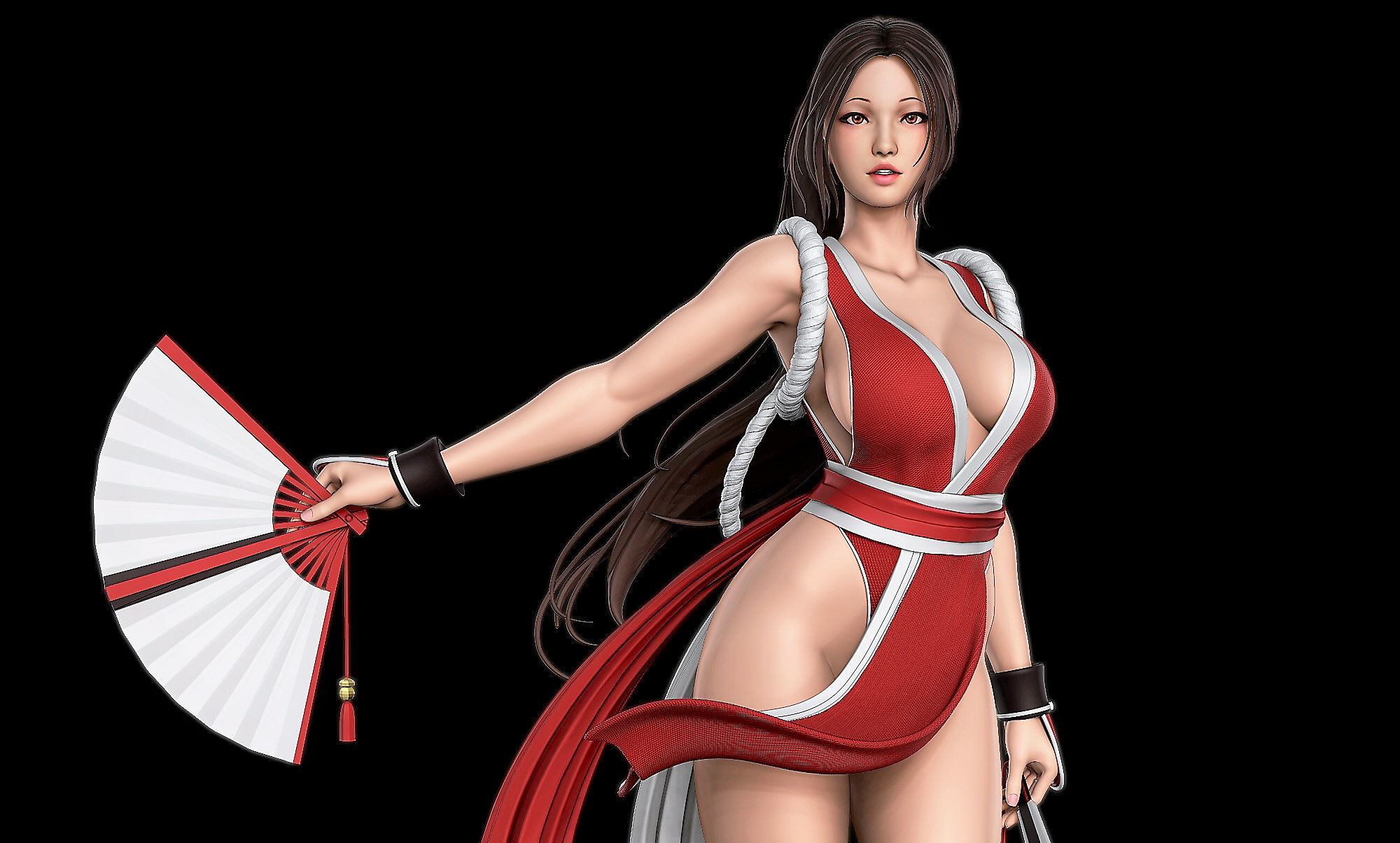 Mai Shiranui 3D model 3D printable | CGTrader