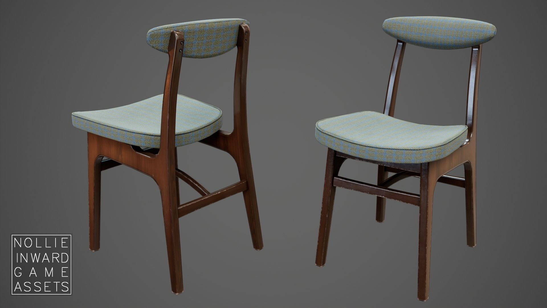 3D model Soviet Chair Variant 1 Light VR / AR / low-poly | CGTrader
