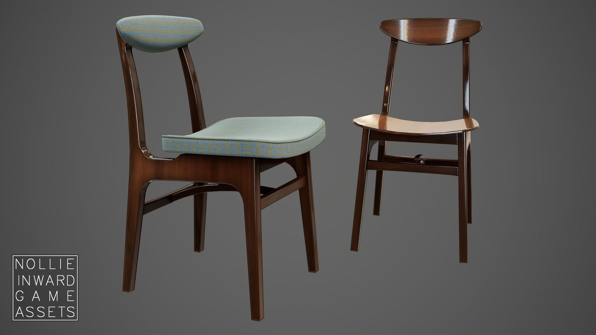 3D model Soviet Chair Variant 1 Light VR / AR / low-poly | CGTrader