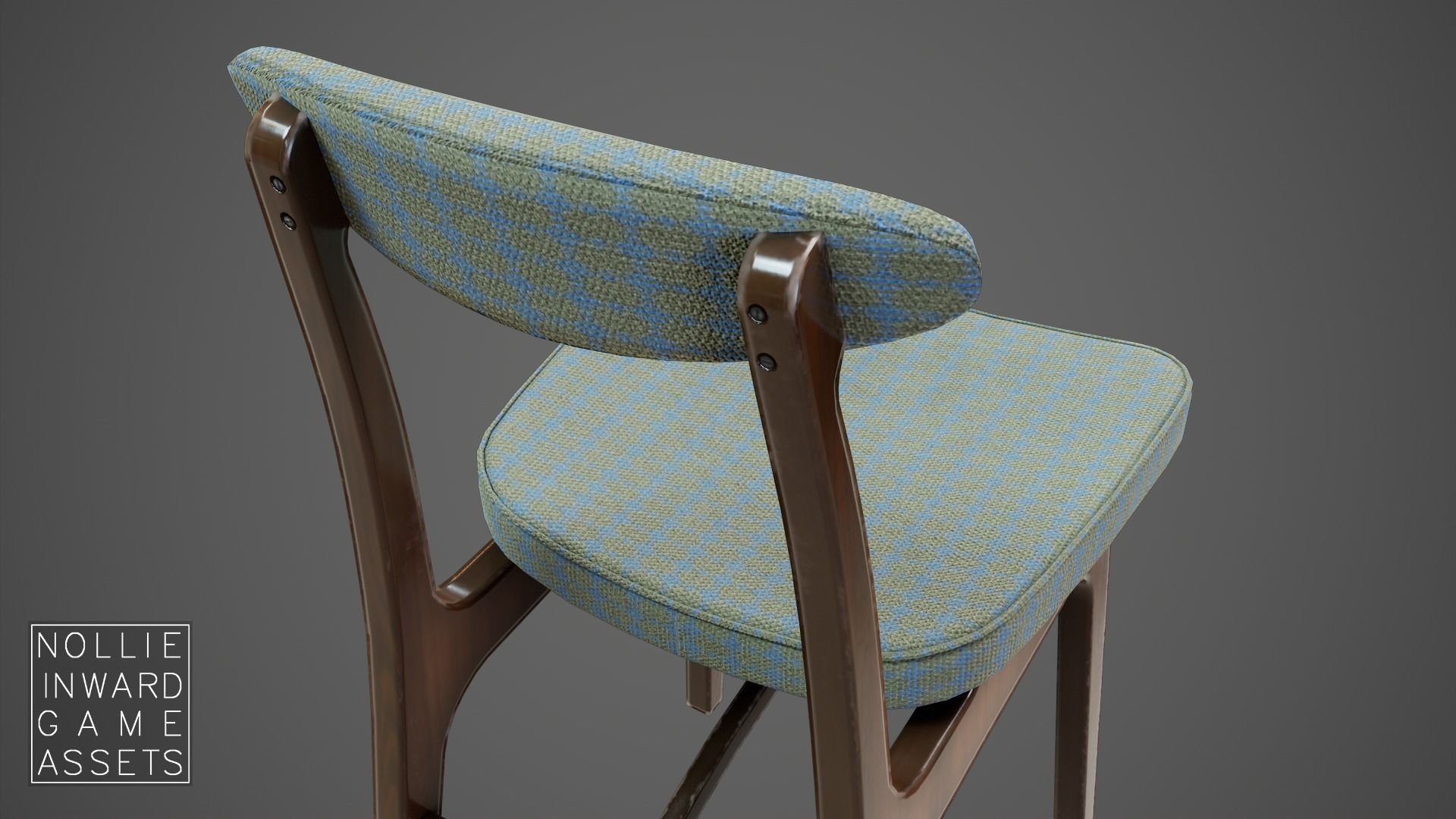 3D model Soviet Chair Variant 1 Light VR / AR / low-poly | CGTrader