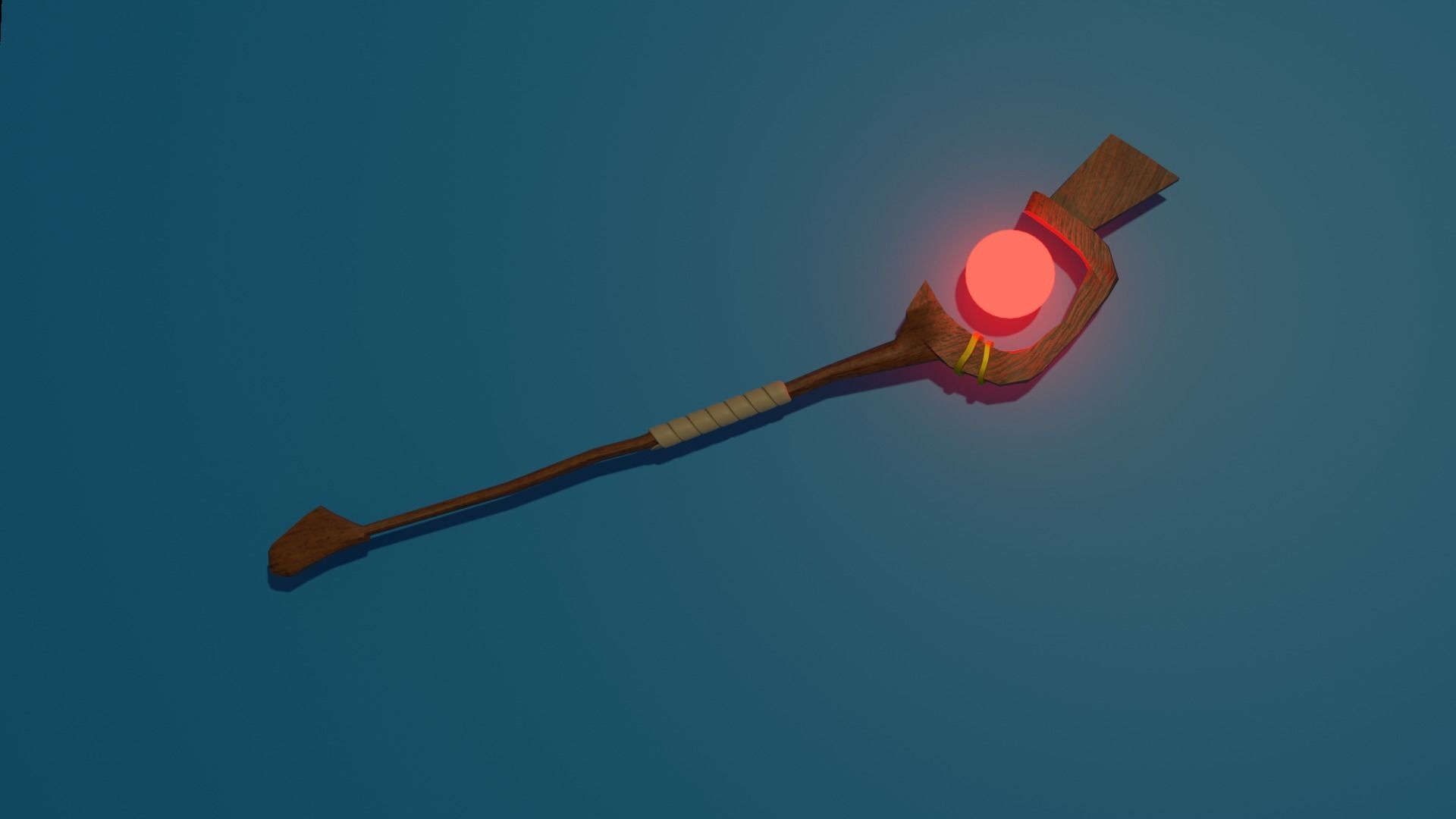 The Staff of Megumin free VR / AR / low-poly 3D model | CGTrader