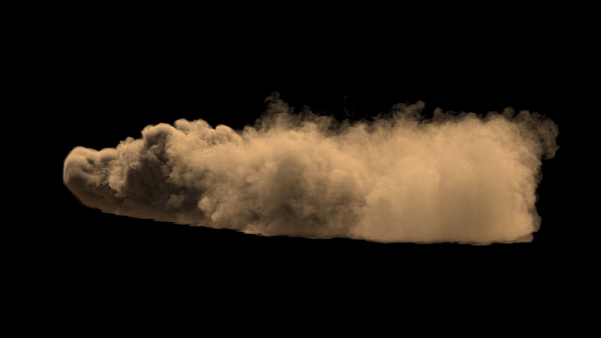 Ground Gas VDB 3D model | CGTrader