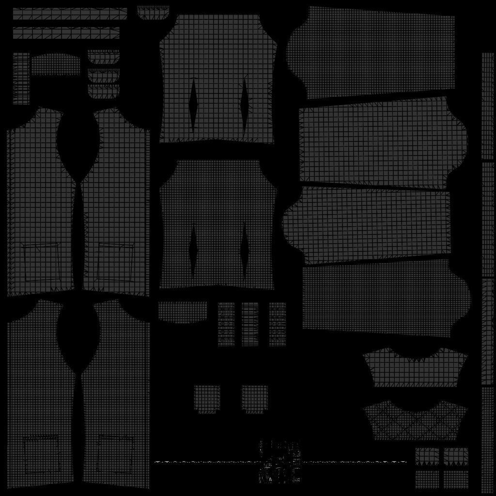 Japanese NFT Sweater 3D model | CGTrader