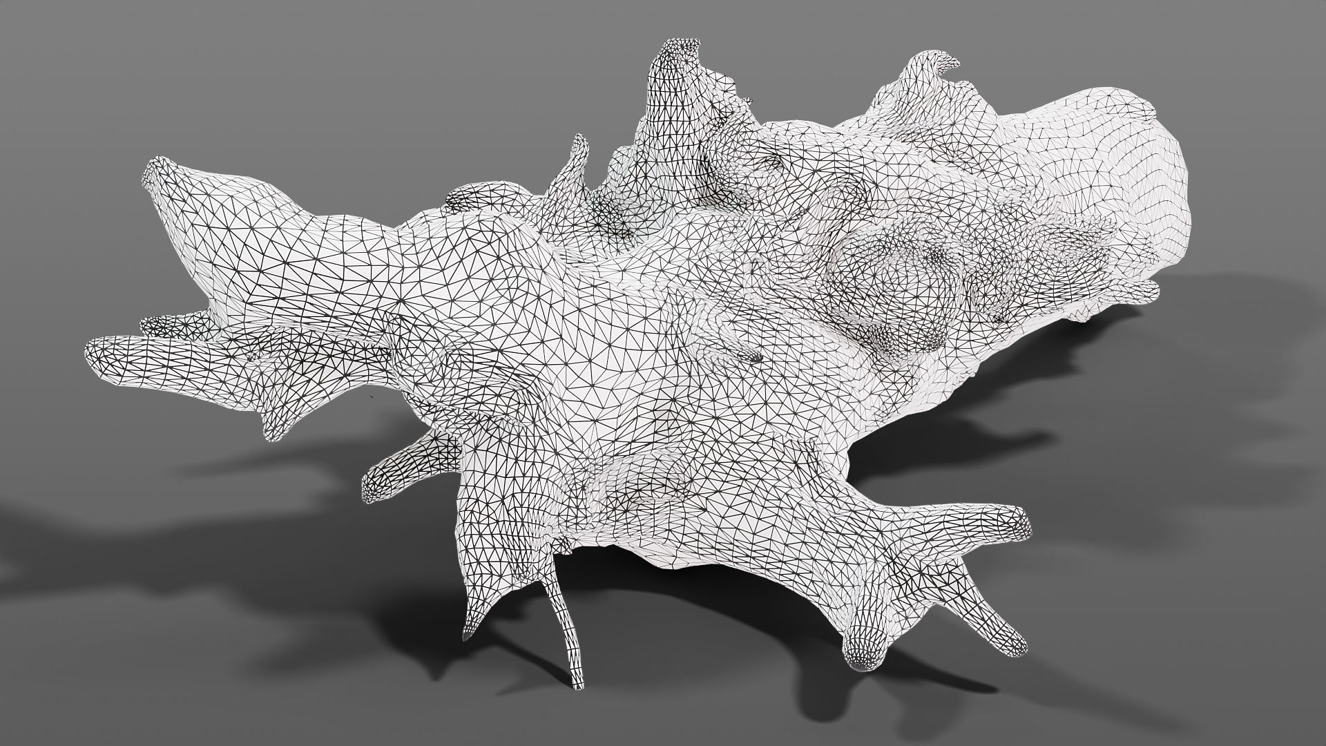 Old snag free 3D model | CGTrader