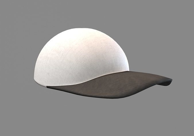 3D model basic cap VR / AR / low-poly | CGTrader