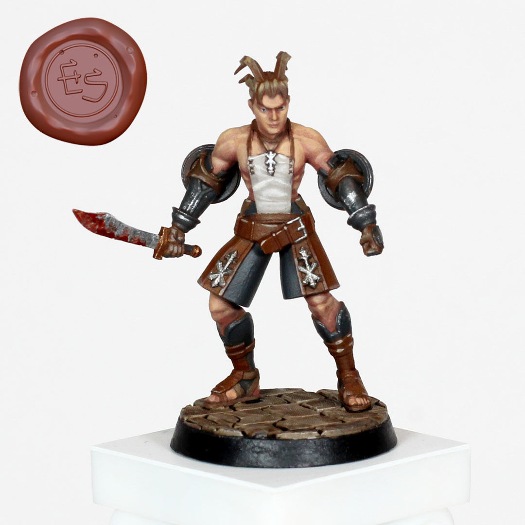 Ashley Riot Vagrant Story - 32mm - DnD 3D model 3D printable | CGTrader