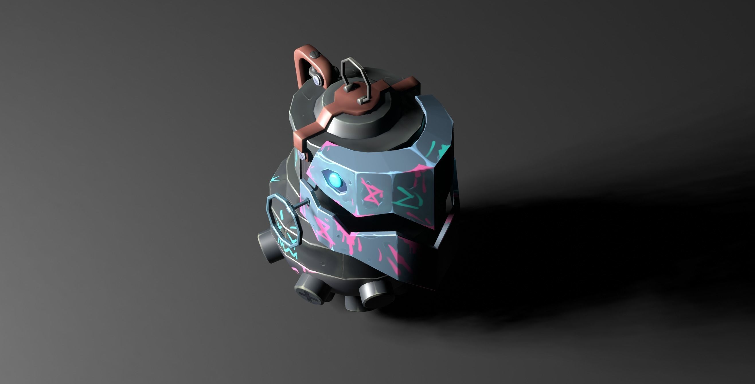 3D model Jinx Grenade VR / AR / low-poly | CGTrader