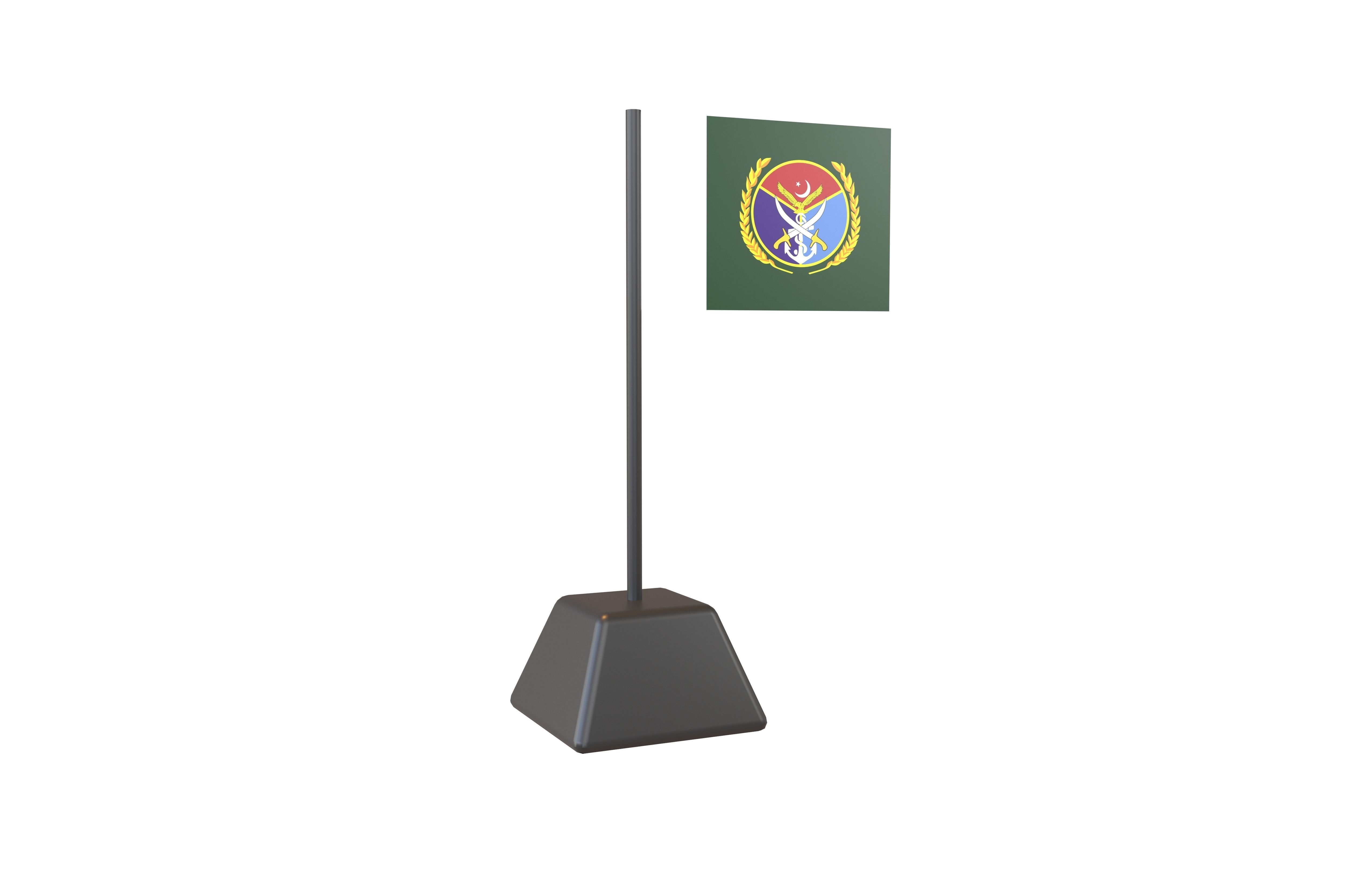 3D model Flag of the Chairman Joint Chiefs of Staff Committee VR / AR ...