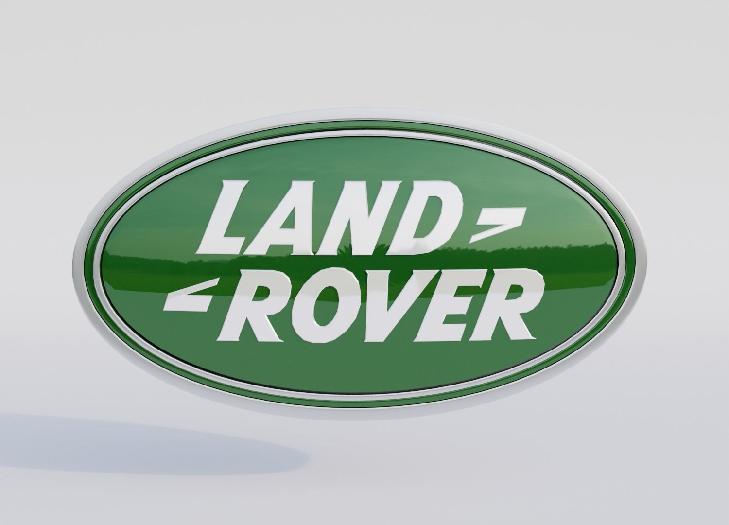 3D model Land Rover Emblem VR / AR / low-poly | CGTrader
