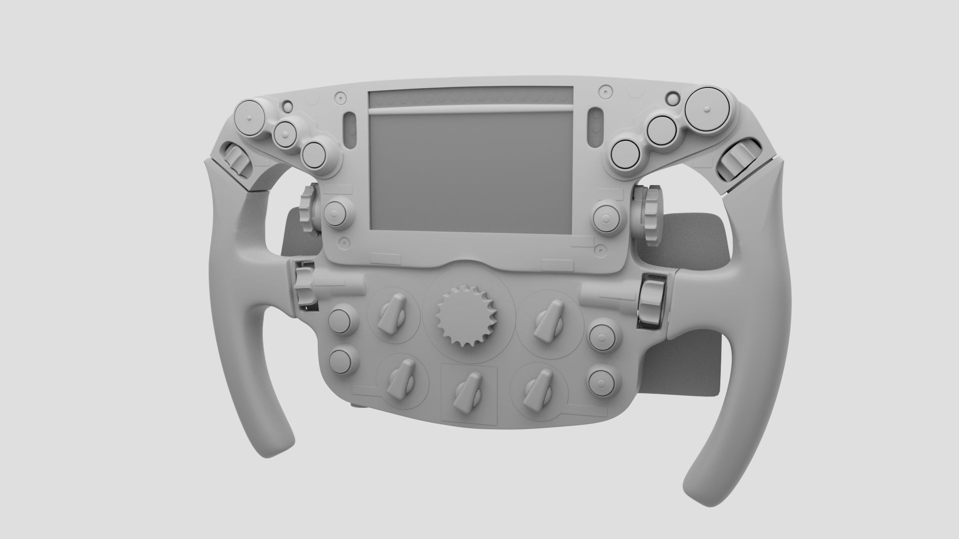 F1 steering wheel 3D model | CGTrader