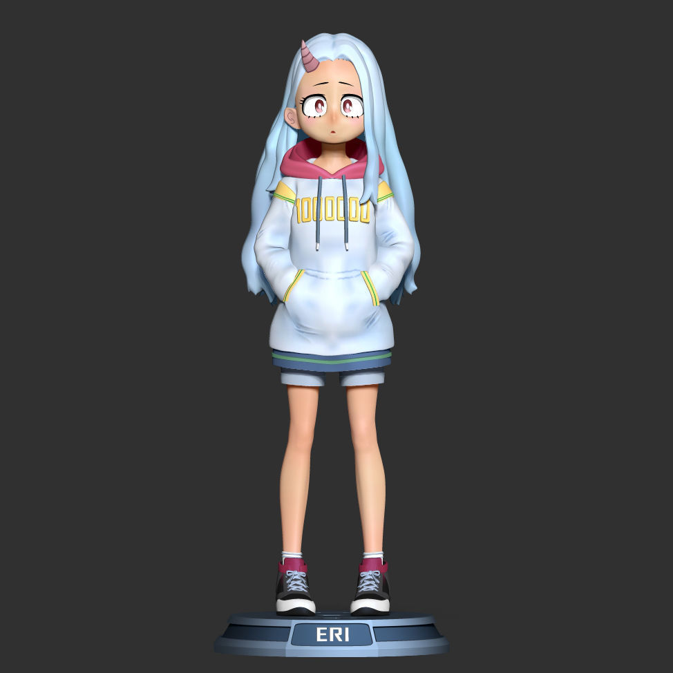 Eri - My Hero Academia 3D model 3D printable | CGTrader