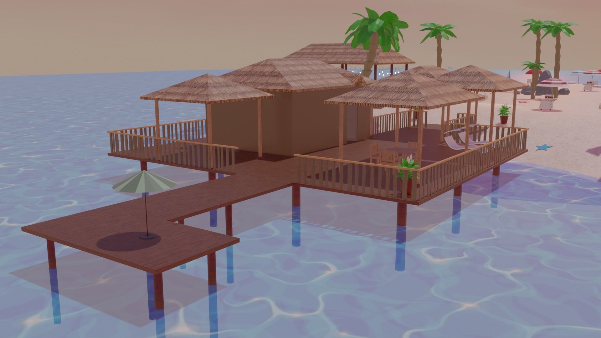 3D model Metaverse Island VR / AR / low-poly | CGTrader