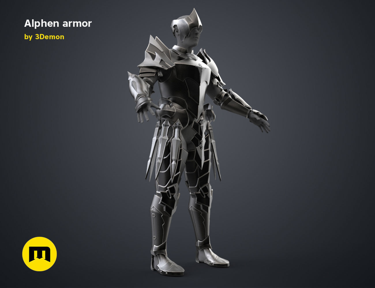 Alphen Armor - Tales of Arise 3D model 3D printable | CGTrader