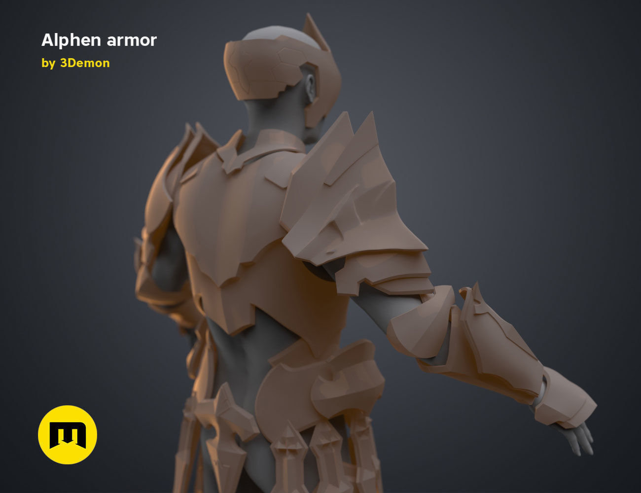 Alphen Armor - Tales of Arise 3D model 3D printable | CGTrader
