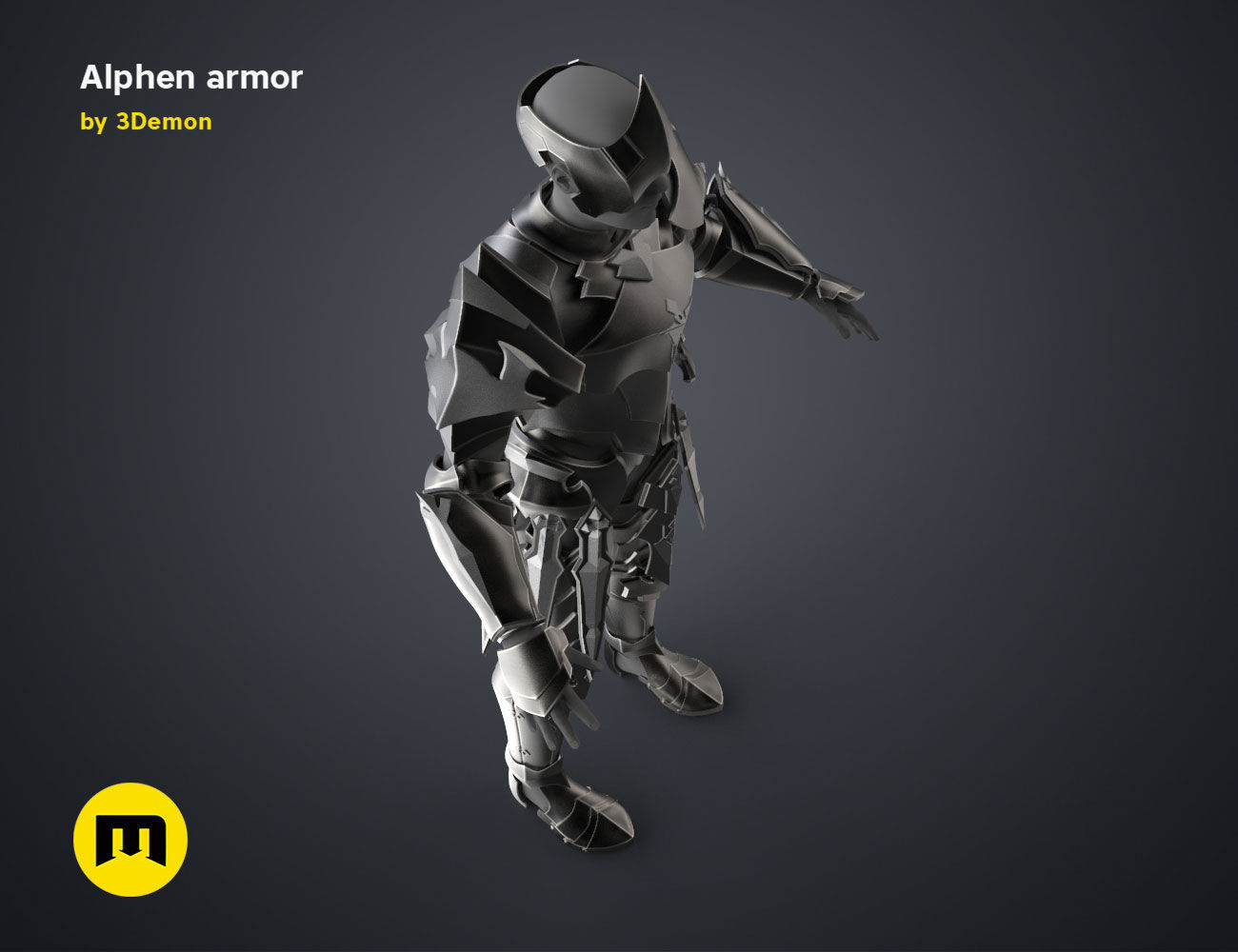 Alphen Armor - Tales of Arise 3D model 3D printable | CGTrader