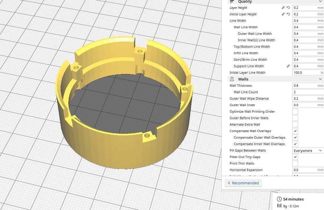 3d printable 3 piece wheel kit 3D model 3D printable | CGTrader