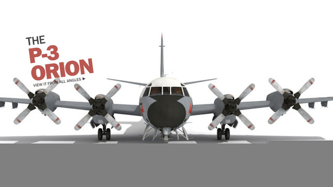 3D P-3 Orion | CGTrader
