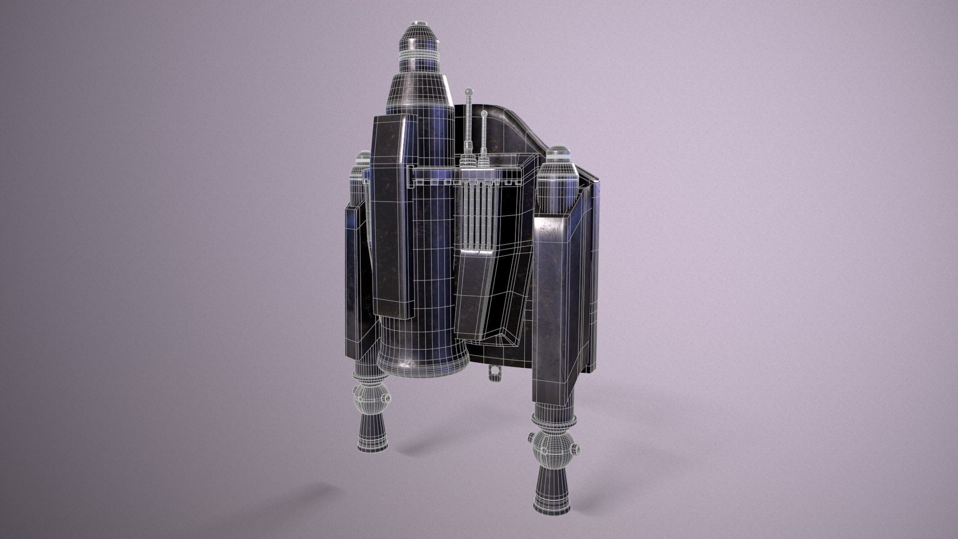 Space Jetpack 3D model | CGTrader