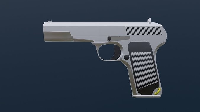 3D model TT Gun VR / AR / low-poly | CGTrader