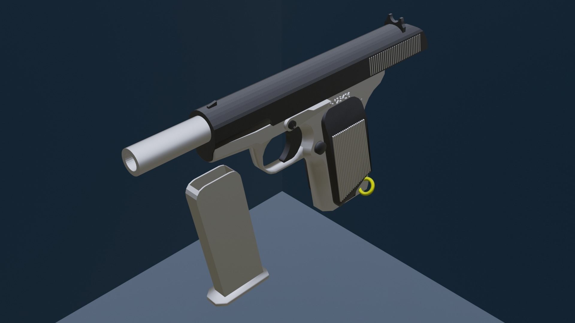 3D model TT Gun VR / AR / low-poly | CGTrader