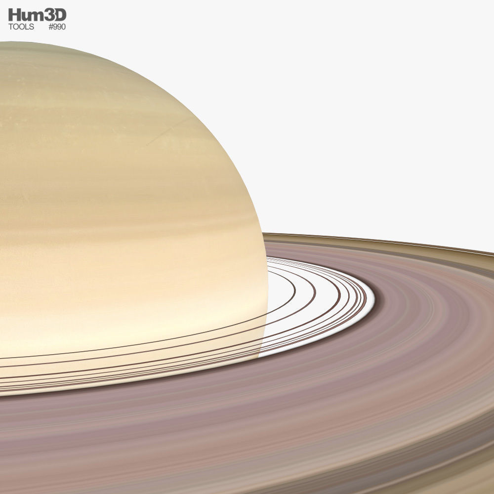 Saturn 3D model | CGTrader